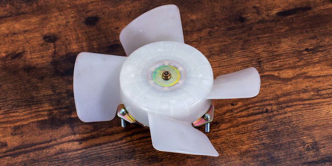 Wing Fan & Motor Assembly | Classic Minis Japan